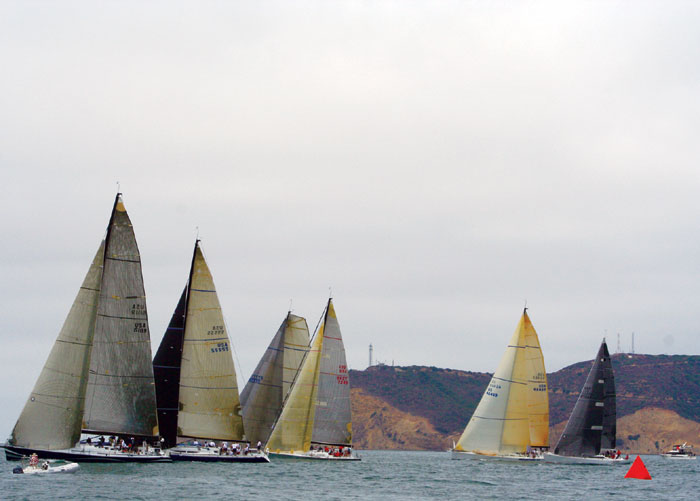 Ocean racing sailboats compete in San Diego-Ensenada International ...