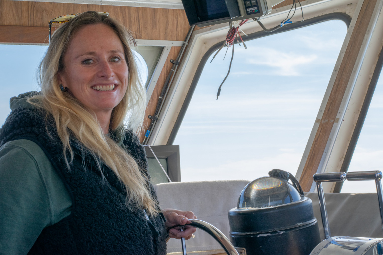 Brittany Loust serves as first female captain of Ocean Institute’s ‘Sea ...