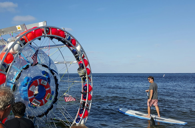 Bizarre Facts: A Man, a Hydro-pod, and a Race for Charity | The Log