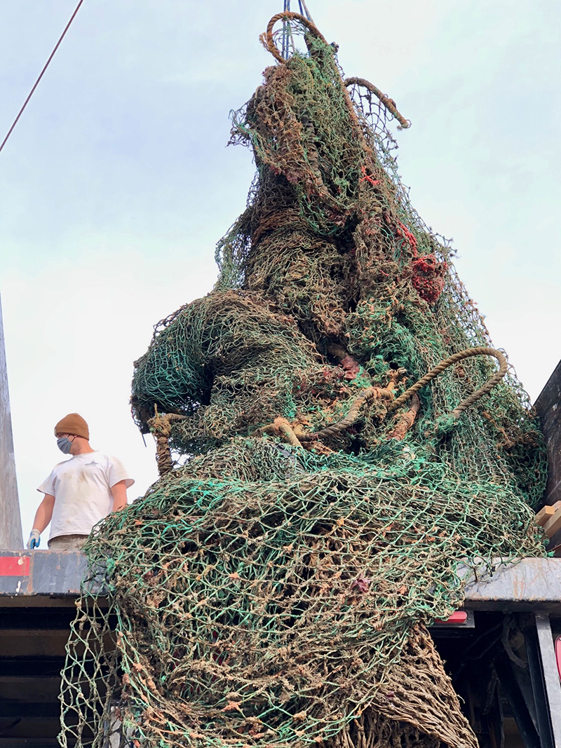 California Lost Fishing Gear Recovery Brings in 45 tons of Lost Gear ...