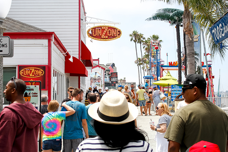 Balboa Fun Zone Has Become a Night Market | The Log