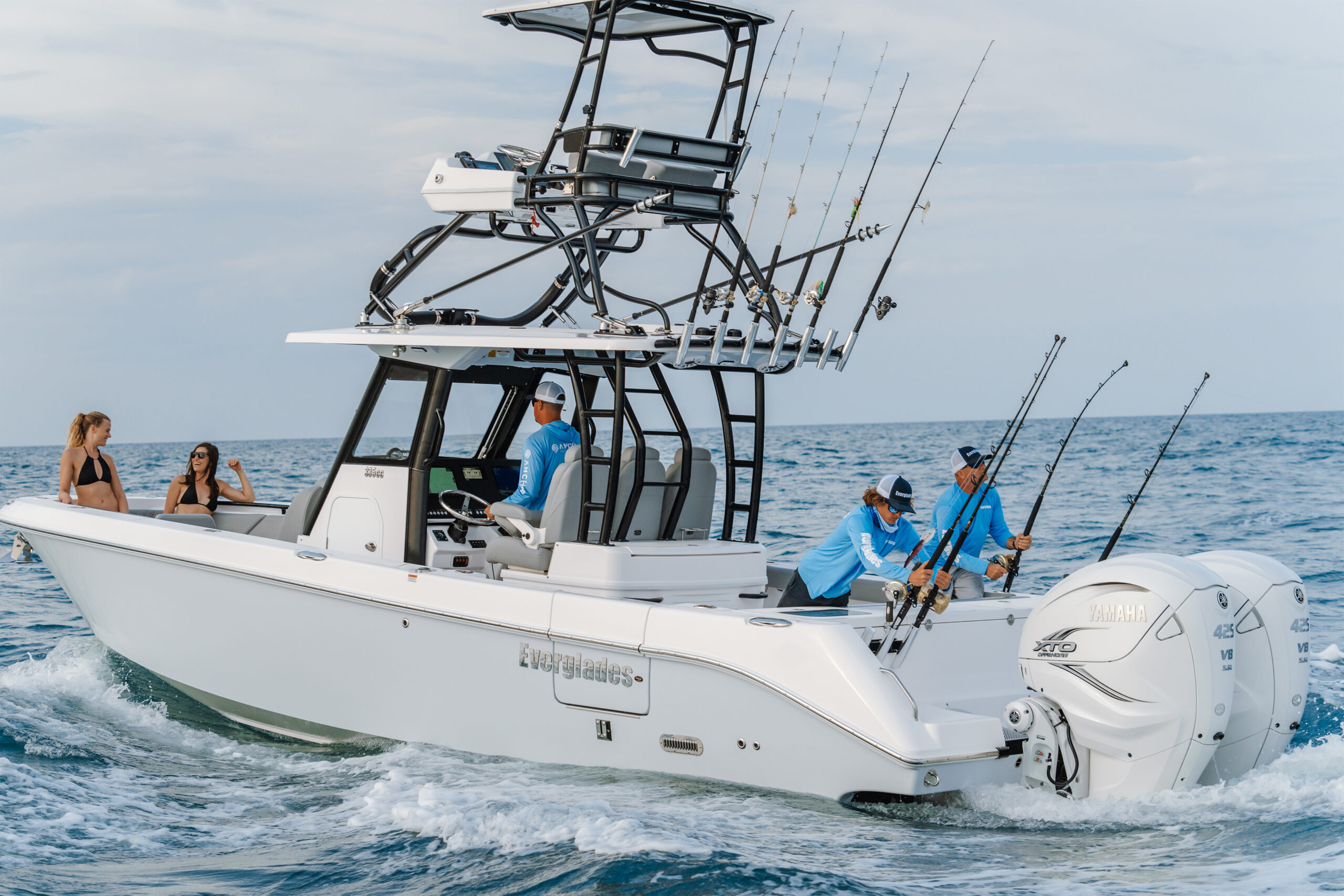 Everglades Boats on Display at The Luke Brown Yachts Exhibit | The Log